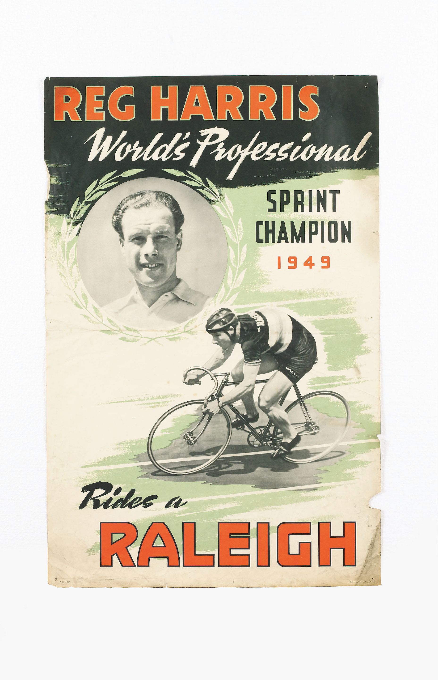 Bonhams Cars : Three Raleigh advertising posters, (3)