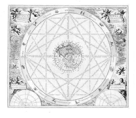 Bonhams : CELESTIAL CHART SCHENCK (PETER) AND GERARD VALK. Typus ...