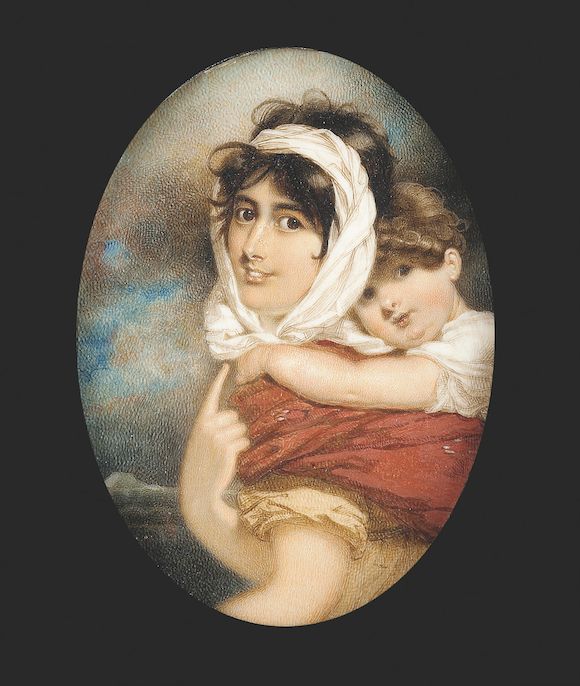 Bonhams : George Chinnery, An important portrait, probably of Anne ...