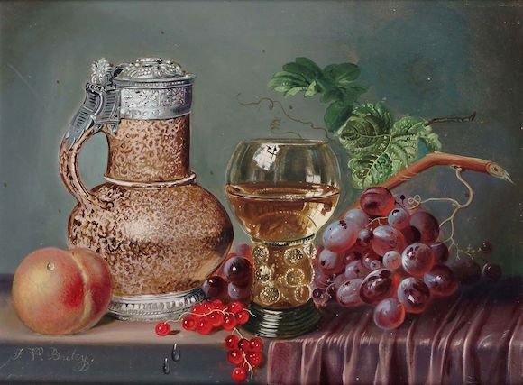 Bonhams : Frederick Victor Bailey (British, 20th Century) Still Life ...