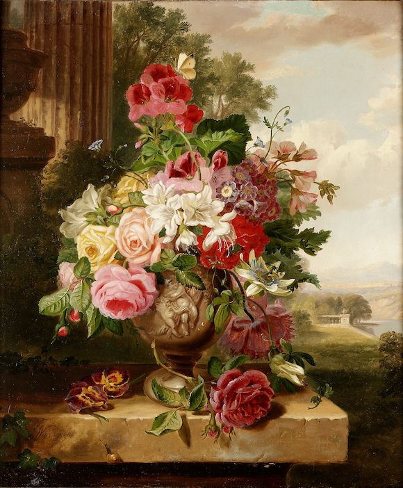 Bonhams : William John Wainwright, RSW (British 1855-1931) Still life ...