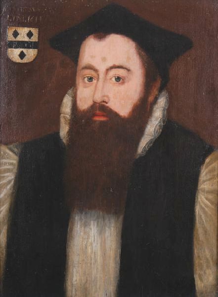Bonhams : English School (17th Century) A bust length portrait of Dr ...
