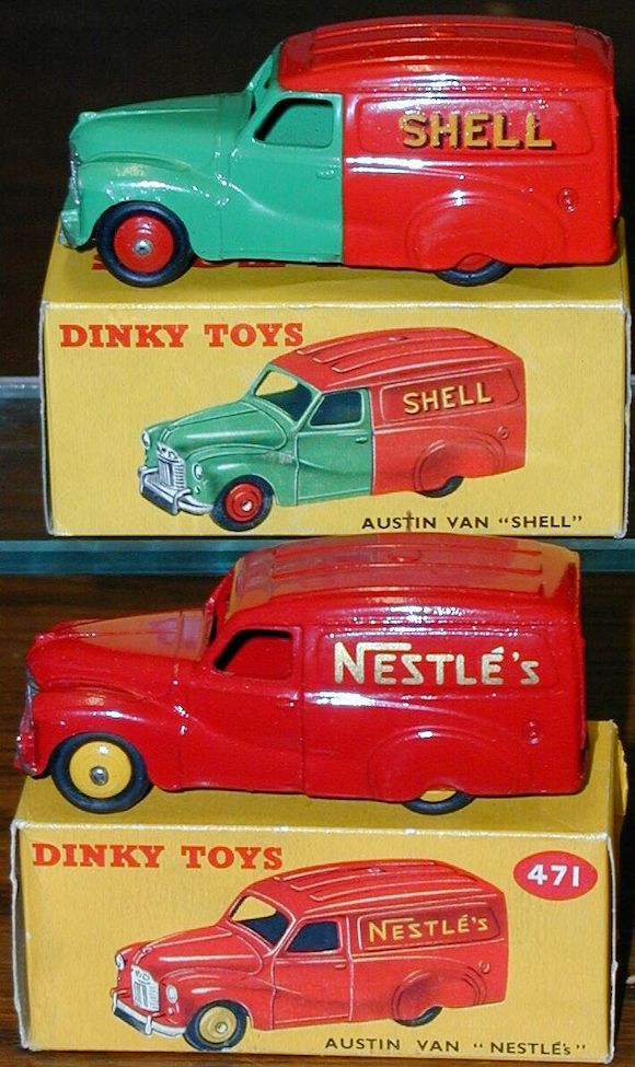 Bonhams : Dinky Austin vans (2)