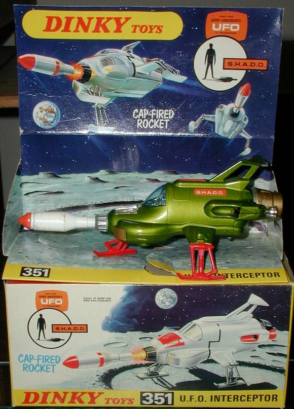 Bonhams : Dinky 351 UFO Interceptor