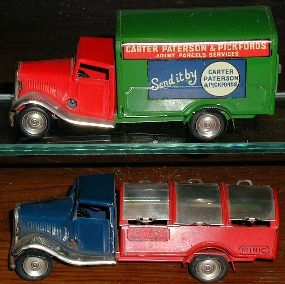 Bonhams : Minic Carter Paterson & Pickfords delivery van