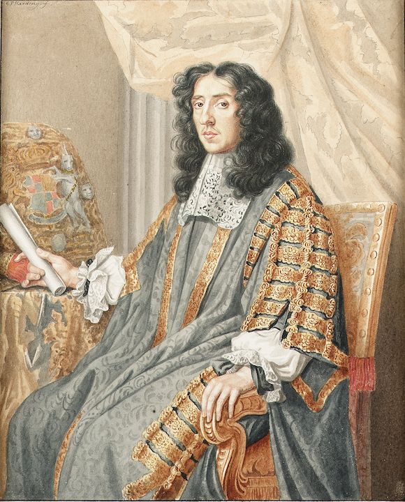 Bonhams : George Perfect Harding F.S.A., Heneage Finch, 1st Earl of ...