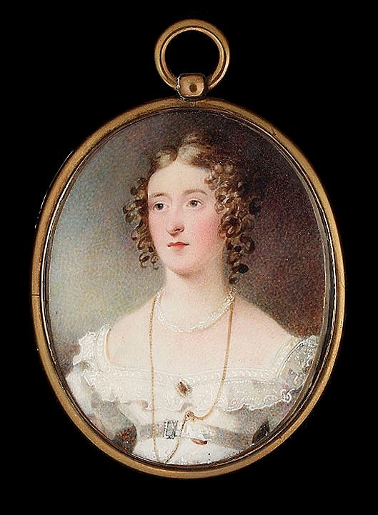 Bonhams : A. Charles, A young Gentleman, wearing blue coat; a Lady, in ...