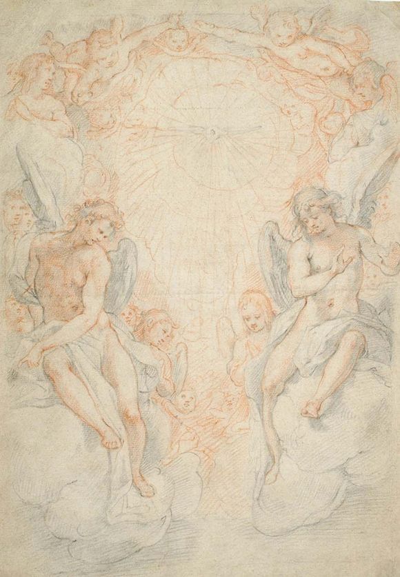 Bonhams : Federico Zuccaro, Italian (1540-1609) The Holy Ghost ...