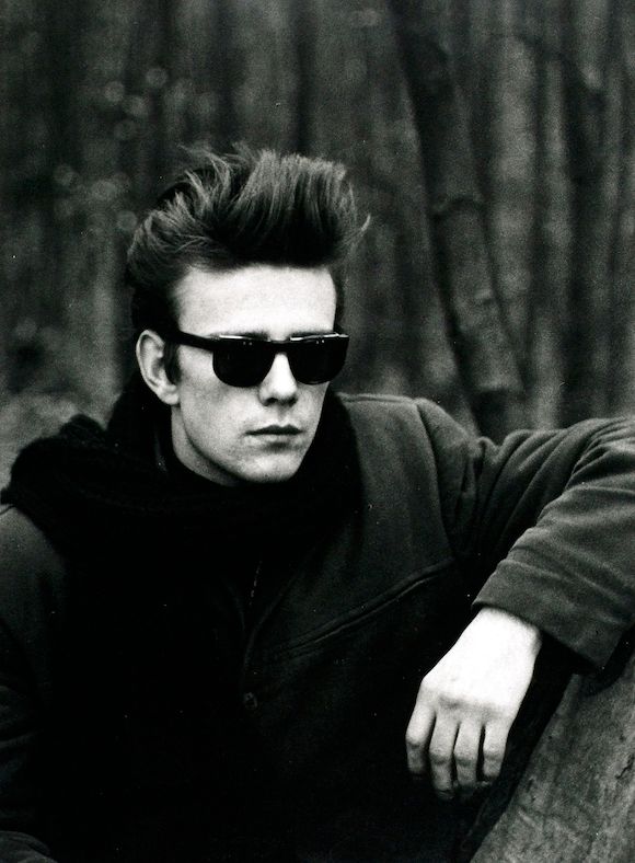 Bonhams : A photograph of Stuart Sutcliffe in the woods taken by Astrid ...