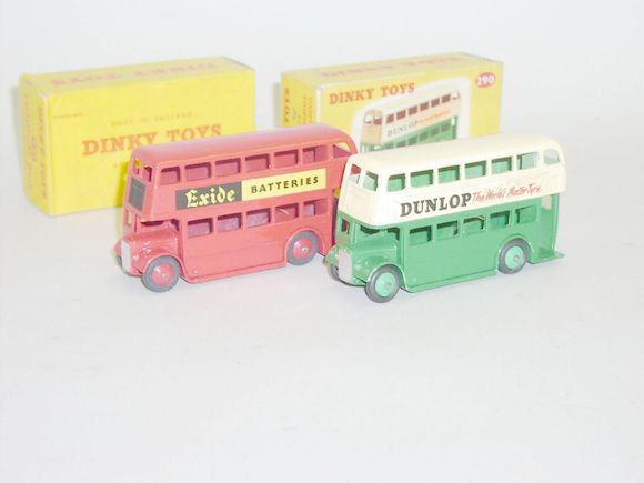 Bonhams : Dinky Double Decker Buses