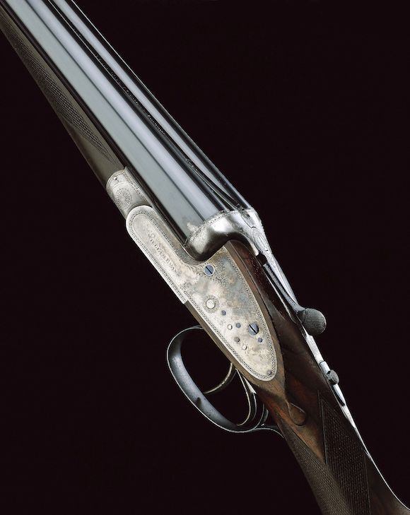 Bonhams : A 12-BORE SIDELOCK EJECTOR GUN BY W. EVANS, NO. 17313