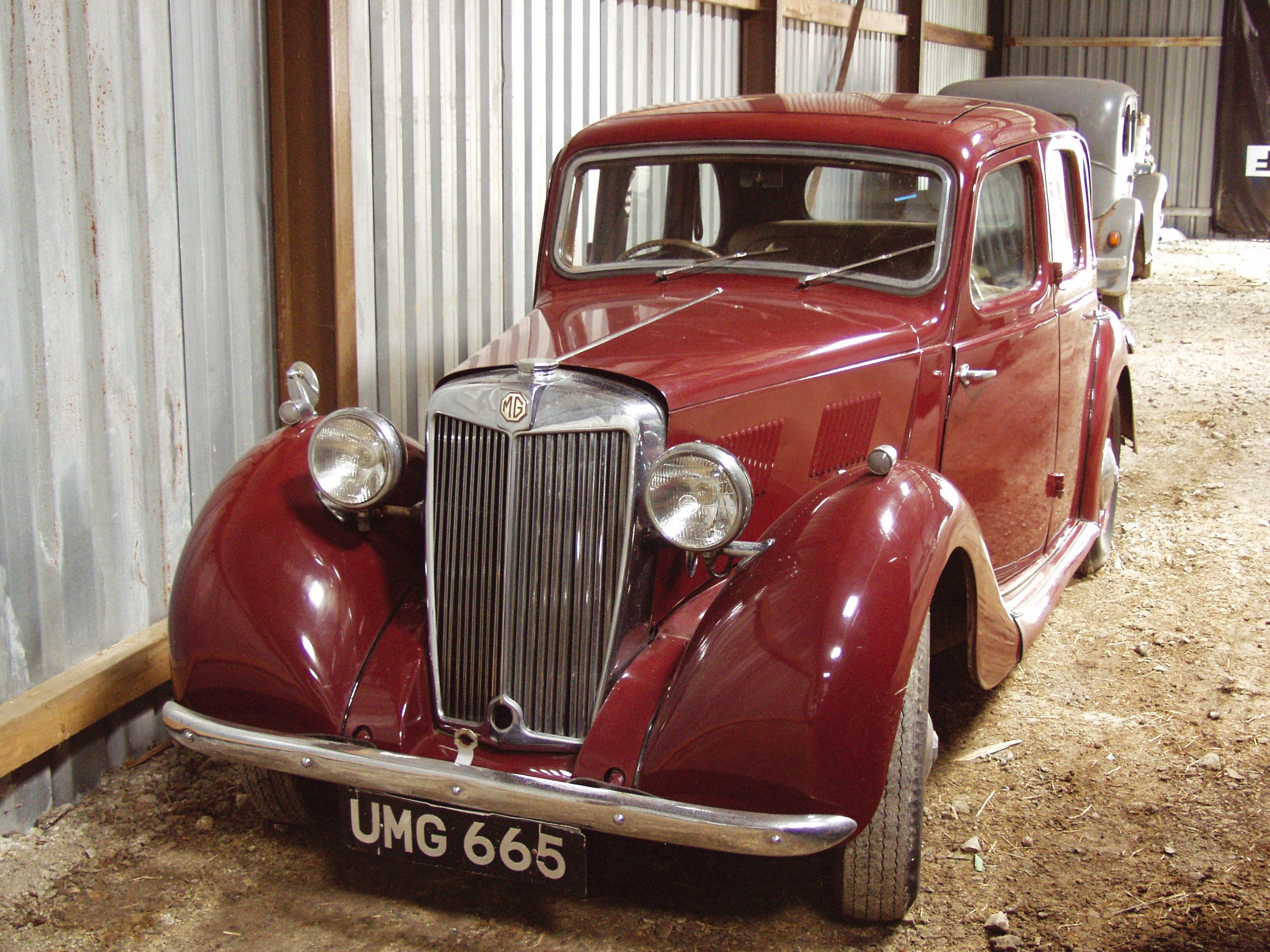 Bonhams Cars : 1952 MG YB Saloon Chassis no. YB/0481 Engine no. XPAG ...