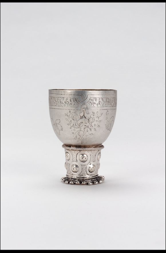 Bonhams : An early 17th Century Dutch beaker of rummer form, Maker's ...
