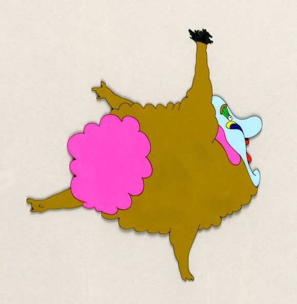 Bonhams : An original cell of Hillary Yellow Submarine, 1968 Hillary ...