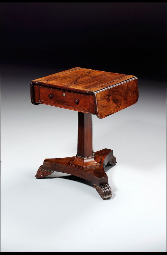 Bonhams : An early Victorian rosewood Games Table 85 cm. wide, 51 cm ...