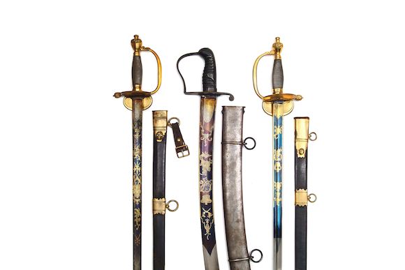 Bonhams : A 1796 Pattern Infantry Officer's Spadroon Retailed By S ...