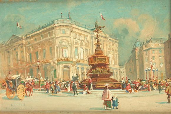Bonhams : Charles Gustav Louis Phillips (British, 1863-1944) Picadilly ...