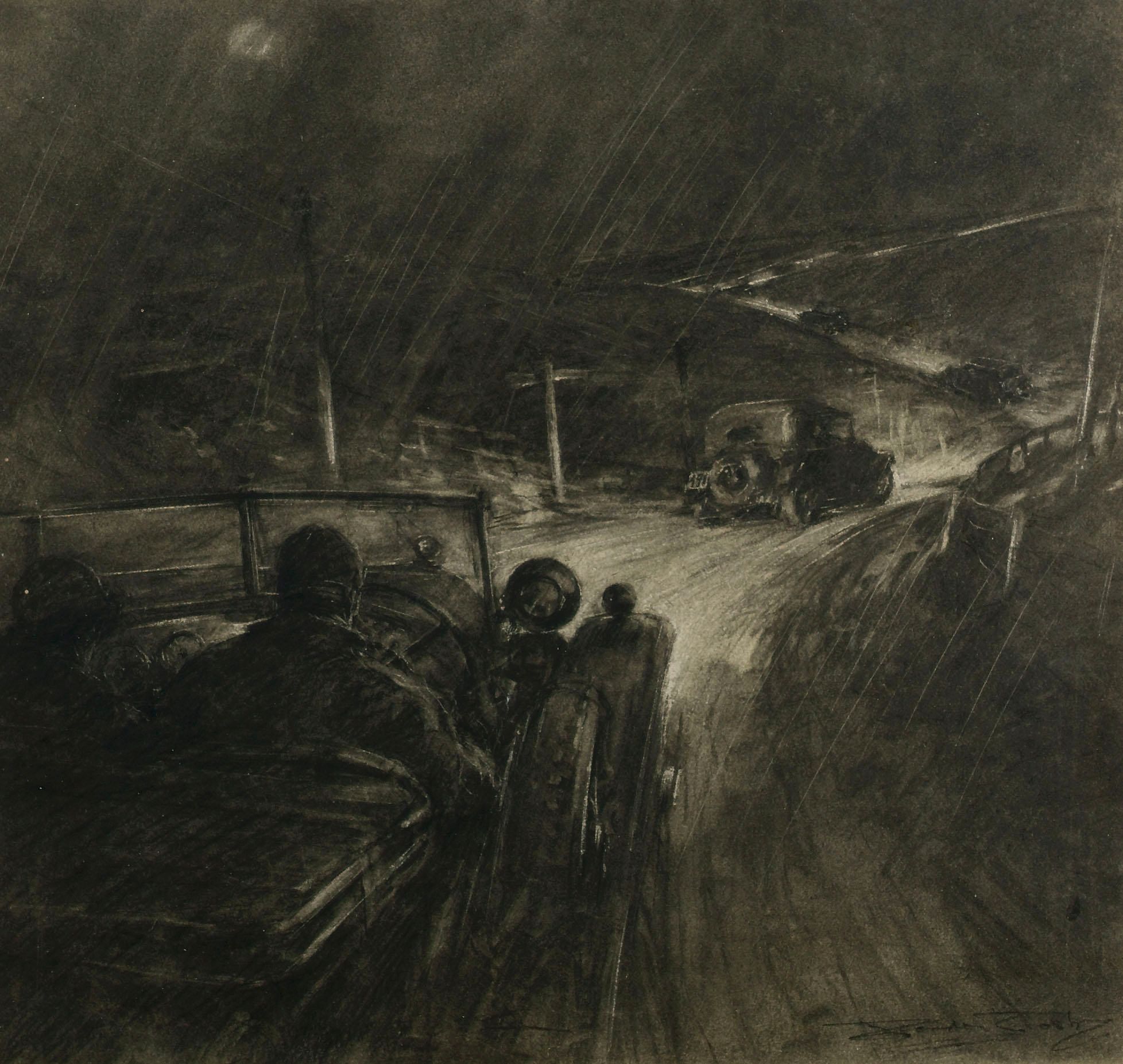 Bonhams Cars : Frederick Gordon Crosby (1885-1943) Night Trial,