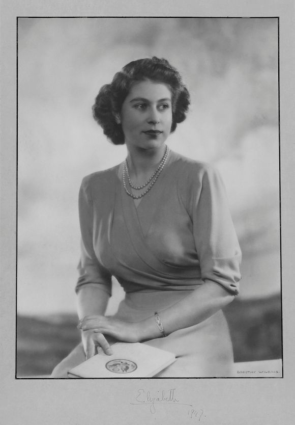 Bonhams : Dorothy Wilding, portrait photograph of Princess Elizabeth ...