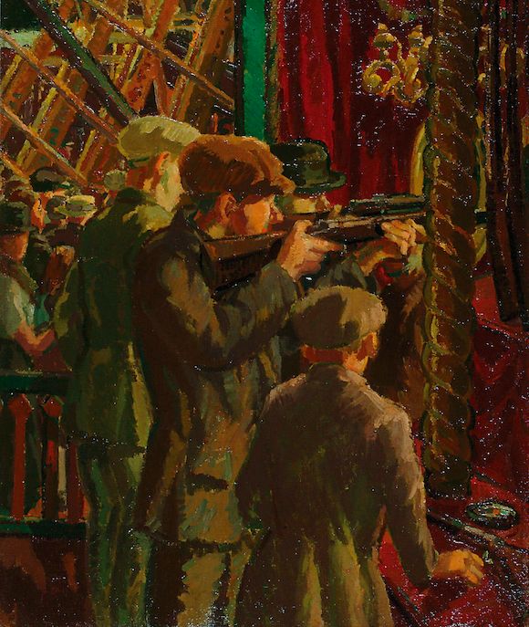 Bonhams : Mary Godwin (1887 - 1960), At the fair