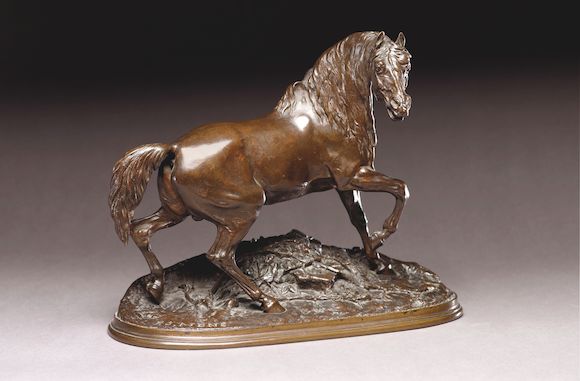 Bonhams : Piere Jules Mene (French 1810-1879): A bronze Model of ...