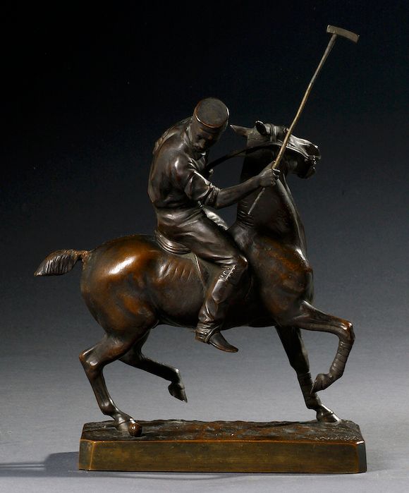 Bonhams : Walter Roche (English, fl. late 19th century): A bronze ...