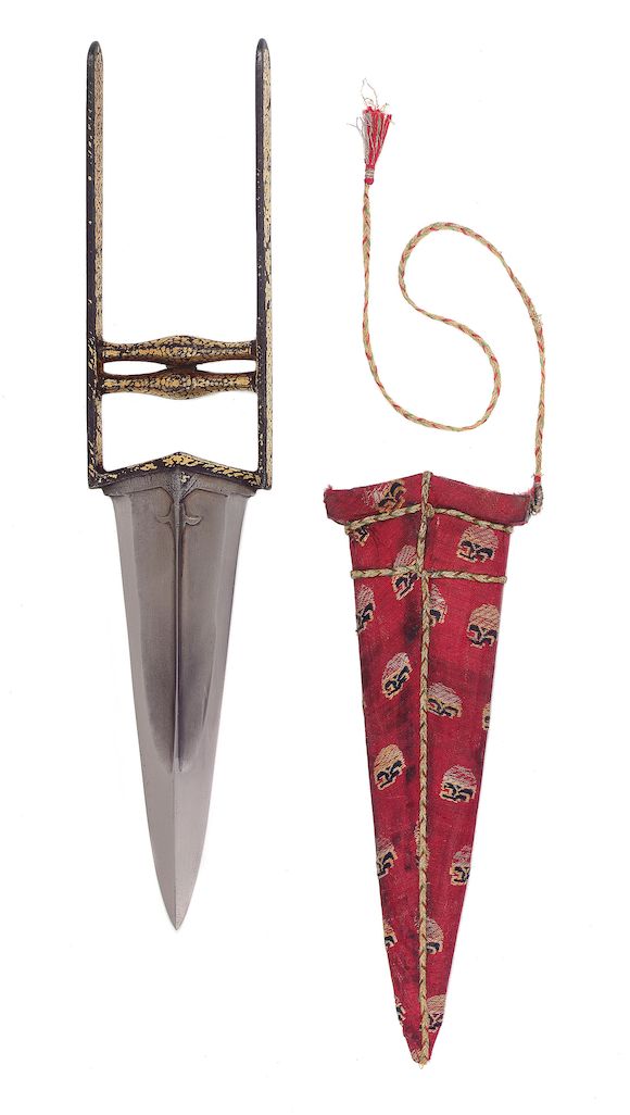 Bonhams : A steel Push Dagger India, 19th Century (2)