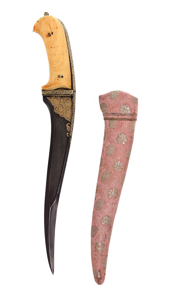 Bonhams : An ivory hilted Dagger India, 17th Century (2)