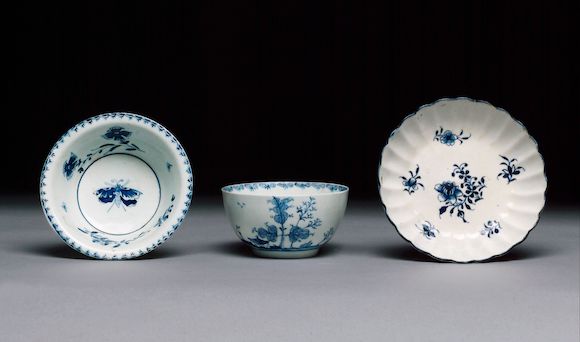 Bonhams : A Lowestoft patty pan circa 1765-70