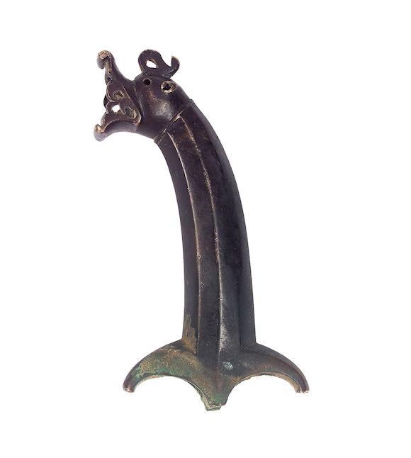 Bonhams : A Timurid bronze Sword Hilt Persia, 15th Century