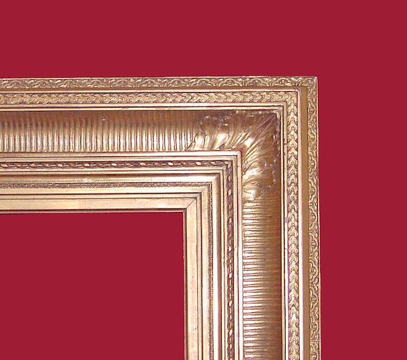 Bonhams : A modern English gilded composition Empire style frame,