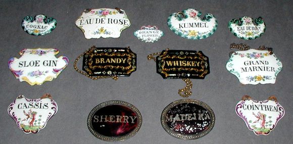 Bonhams : A collection of wine labels nineteenth century
