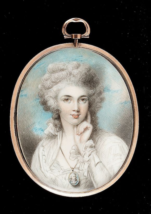 Bonhams : After Richard Cosway, Maria Cosway (née Hadfield) (1760-1838 ...