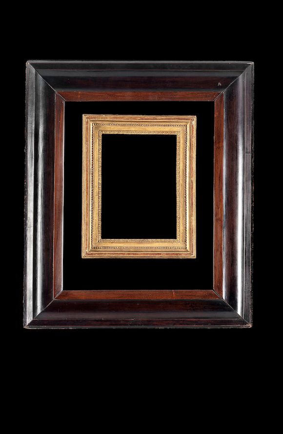 Bonhams : A Dutch 17th Century palisander moulding frame,