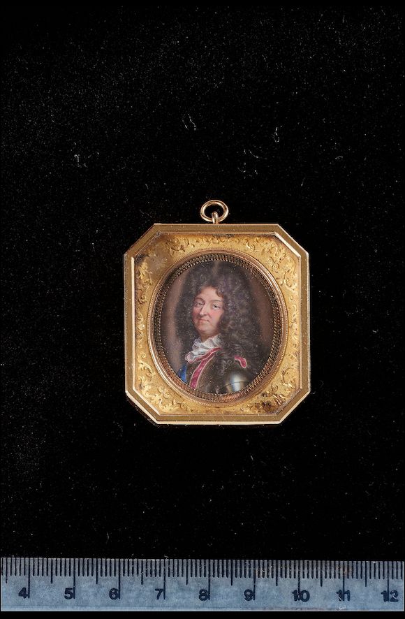 Bonhams : School of Jean I Petitot, Louis XIV of Bourbon (1638-1715 ...