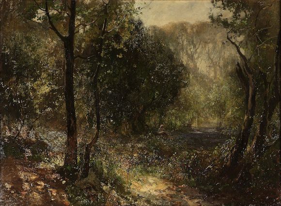 Bonhams : Reginald Rex Vicat Cole (British 1870-1940) A young girl in a ...