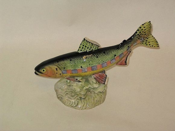 Bonhams : Beswick A Beswick Model of a Golden Trout, model 1246/2, 1952-70,