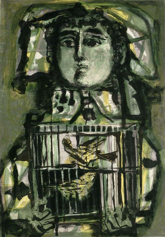 Bonhams : Antoni Clave (Spanish, 1913-1972) LEnfant et la Cage, (image ...