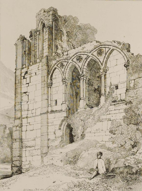 Bonhams : John Sell Cotman Specimens of Norman and Gothic Architecture ...