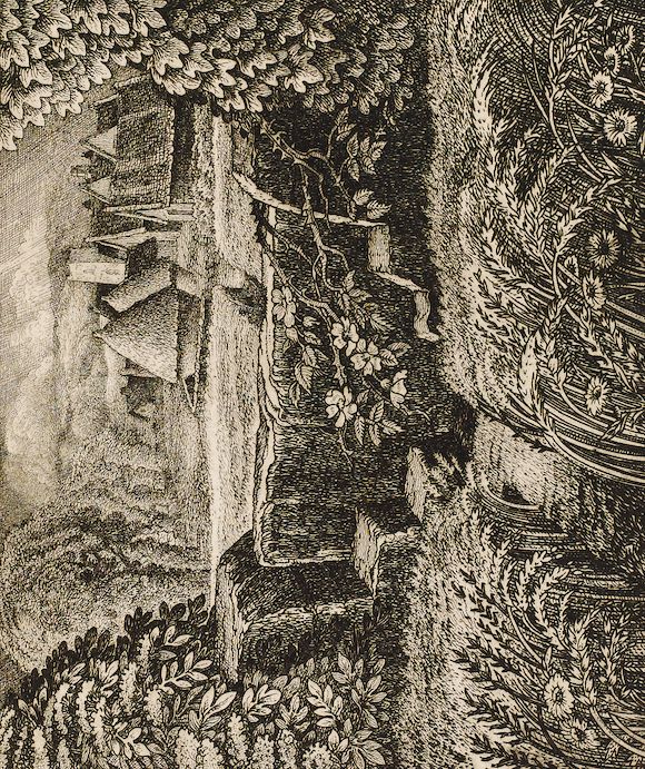 Bonhams : Robin Tanner June Etching, 1946, on wove, with margins ...