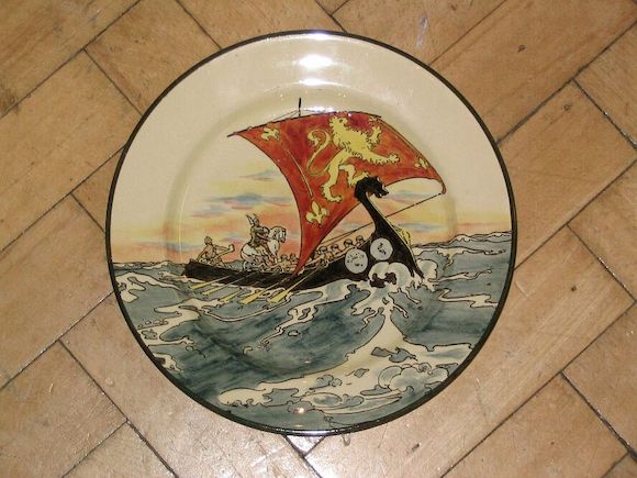 Bonhams : Doulton Series Ware A Doulton Maori Plate,