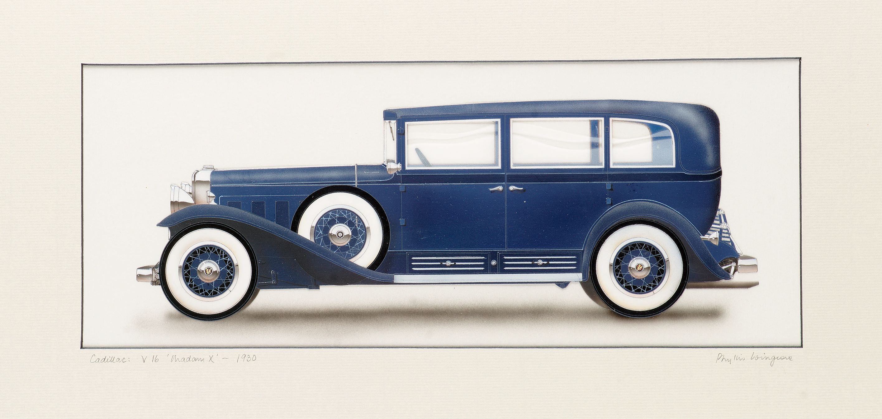 Bonhams Cars : 'Cadillac V 16 (Madam X) 1930' 1/15th scale profile ...