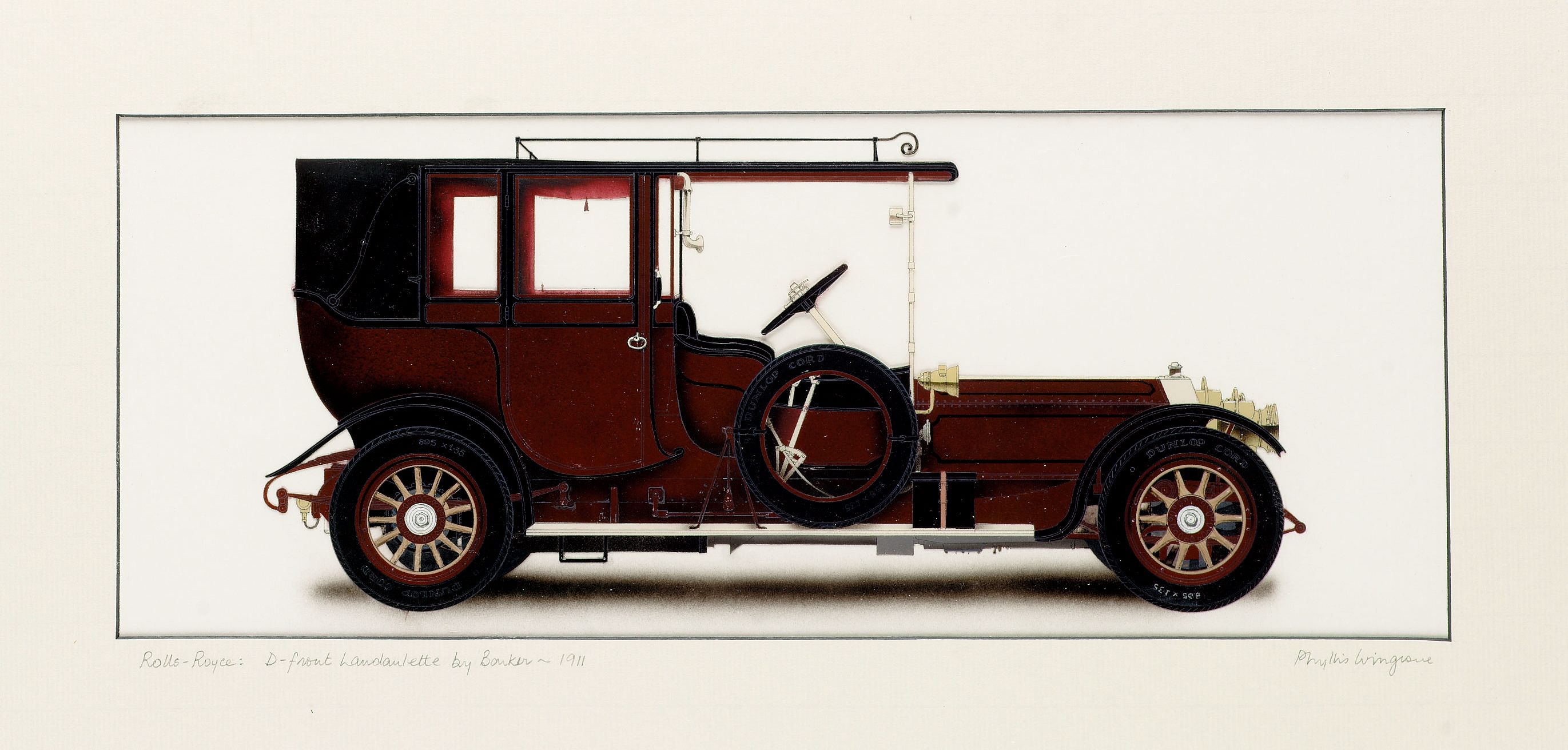 Bonhams Cars : 'Rolls-Royce D-front landaulette by Barker 1911' 1/15th ...