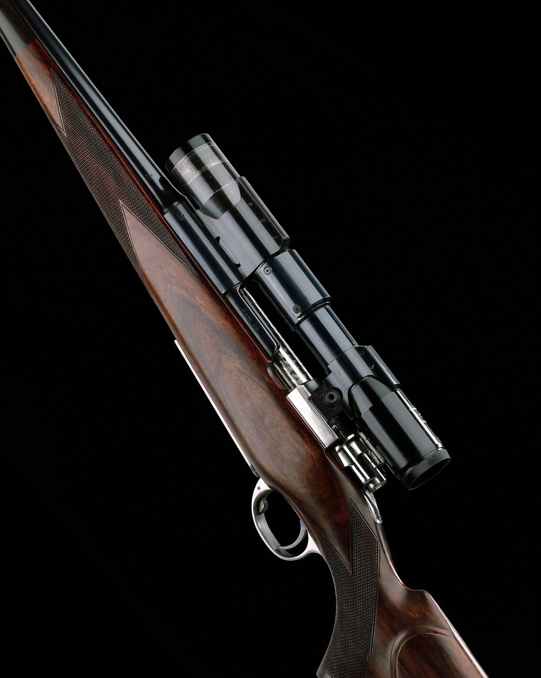 A FINE .264 (MAGNUM) MAUSER SPORTING RIFLE BY D. LLOYD, NO. 213 ...