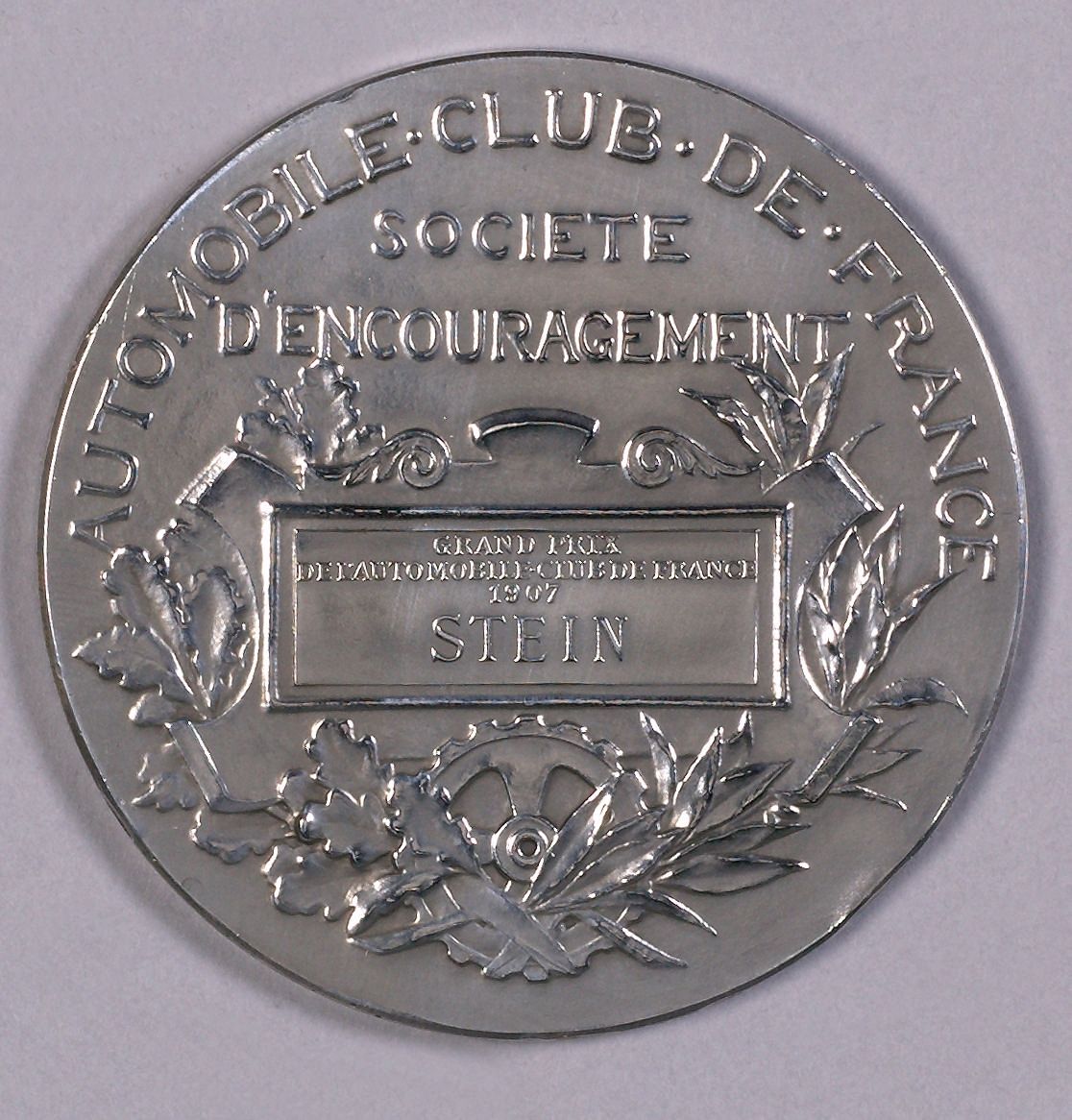 Bonhams Cars : A leather cased, Automobile Club de France medal, 1907 ...