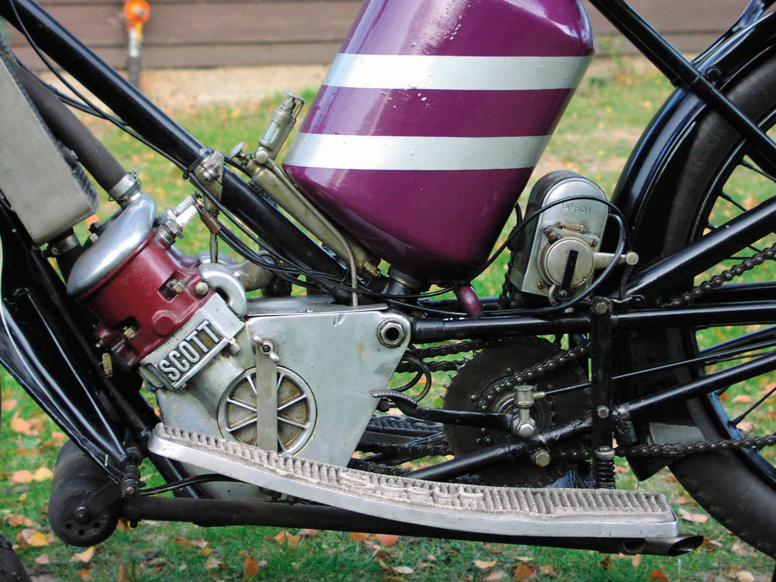 Bonhams Cars : 1911 Scott 486cc Frame no. 238191 Engine no. 945