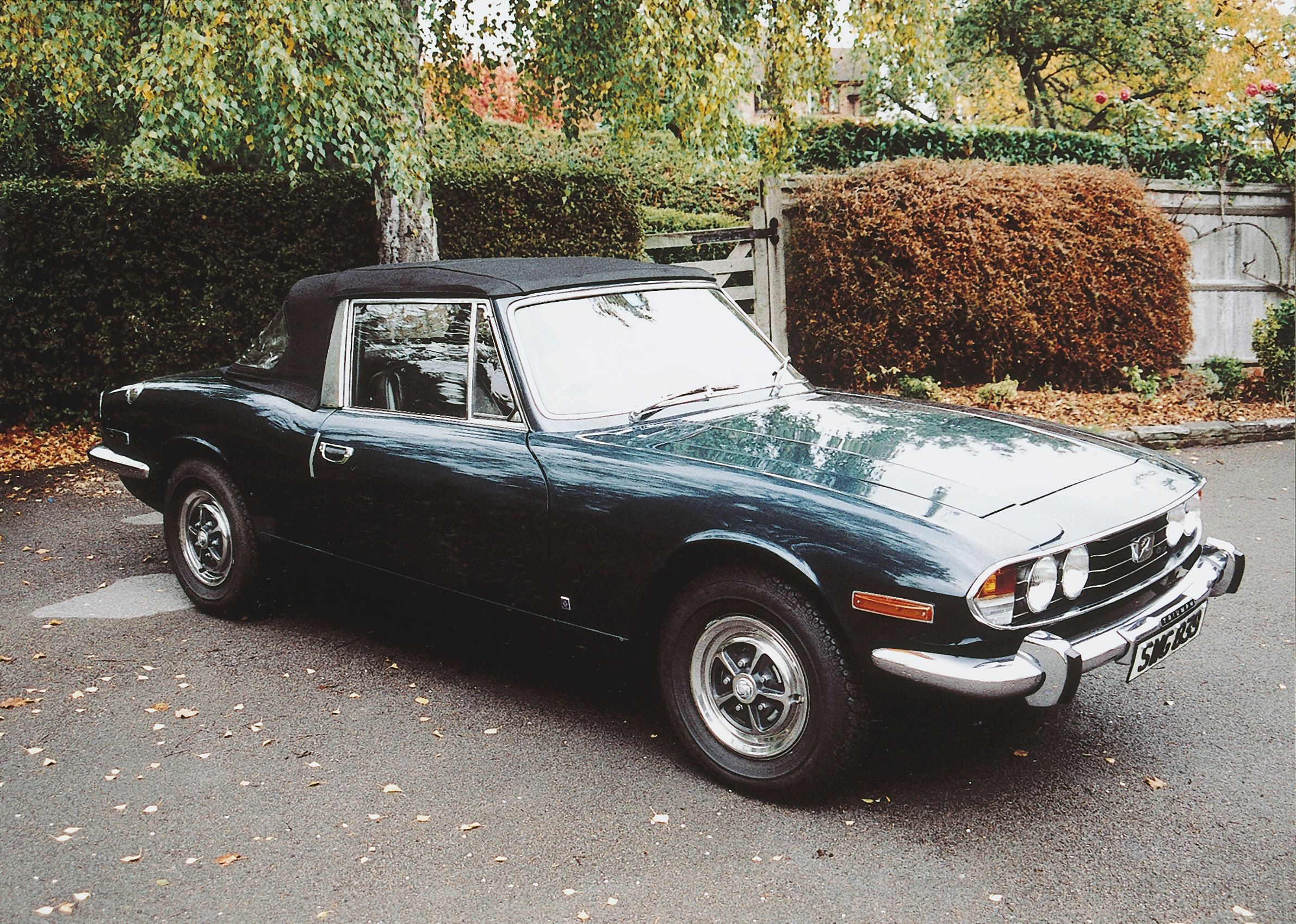 Bonhams Cars : 1972 Triumph Stag Roadster Chassis no. LD112250 Engine ...