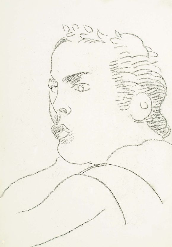 Bonhams : Sir Matthew Smith (British,1879-1959) Head studies each 34 x ...