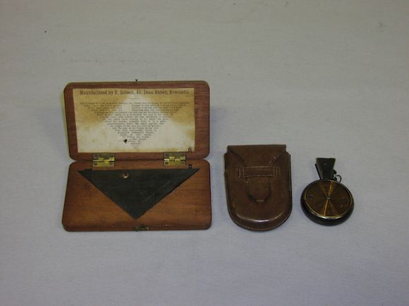 Bonhams : An Atkinson's Brass Hypsometer, English, late 19th century, (2)