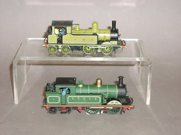 Bonhams : Two model 0-4-4 side tank engines, 2